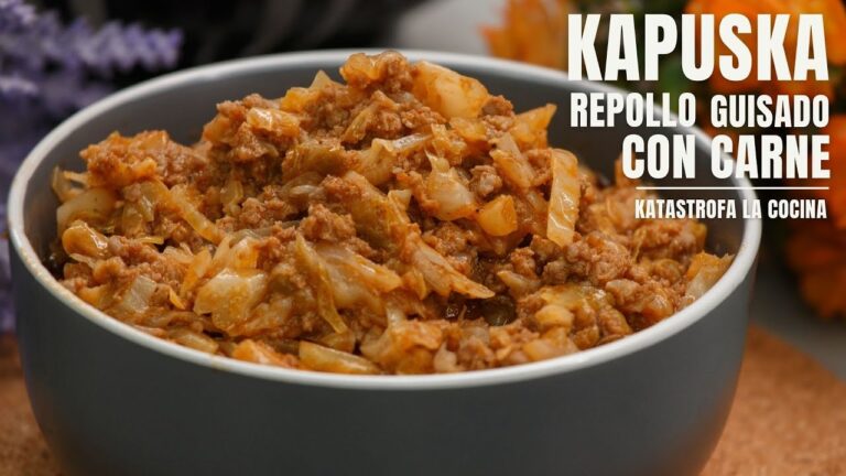 Deliciosas recetas con repollo y carne picada turca: una combinación ...