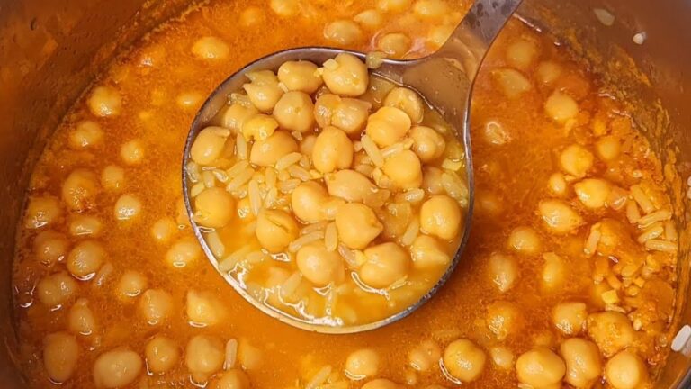 El secreto para preparar un delicioso garbanzo con arroz: ¡Aprende cómo ...