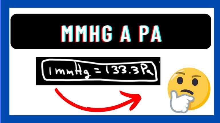 Guía completa para convertir de mmHg a Pa fácilmente: Paso a paso - La Casucha