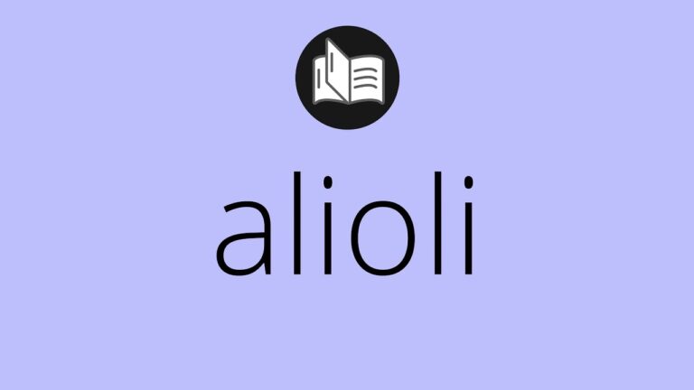 Descubre de dónde es el alioli: Origen, historia y curiosidades - La ...